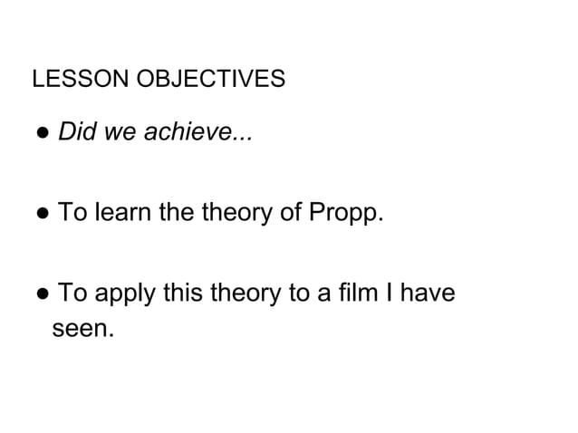 Character type Vladimir Propp.pptx | Roleplaying Games | Games and Puzzles