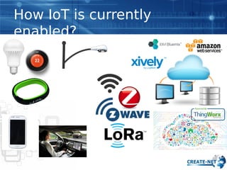 SFScon15 - Charalampos Doukas: "Decentralising the IoT through adoptive Gateways" | PDF
