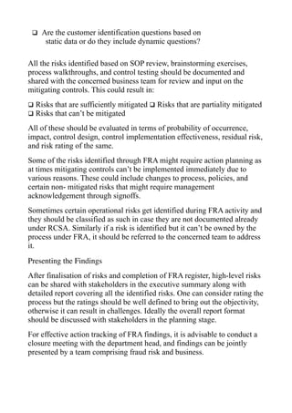 Fraud Risk Assessment_Notes | PDF