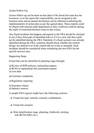 Fraud Risk Assessment_Notes | PDF