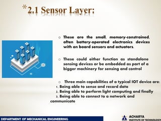 Internet of things (IOT) Presentation-PPT | PPTX