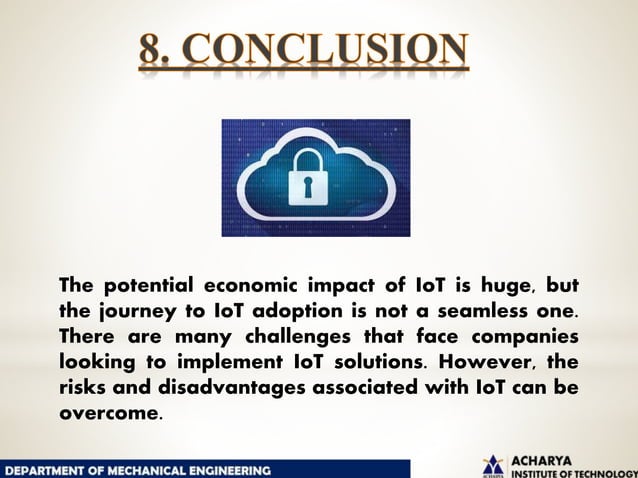 Internet of things (IOT) Presentation-PPT | PPTX