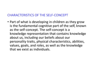 CHARATERISTICS OF THE SELF.pptx
