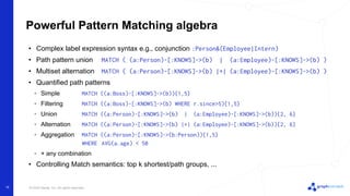 Towards GQL 1 — A Property Graph Query Language Standard | PPT