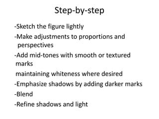 Charcoal drawing | PPTX