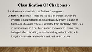 Charcones synthesis | PPTX