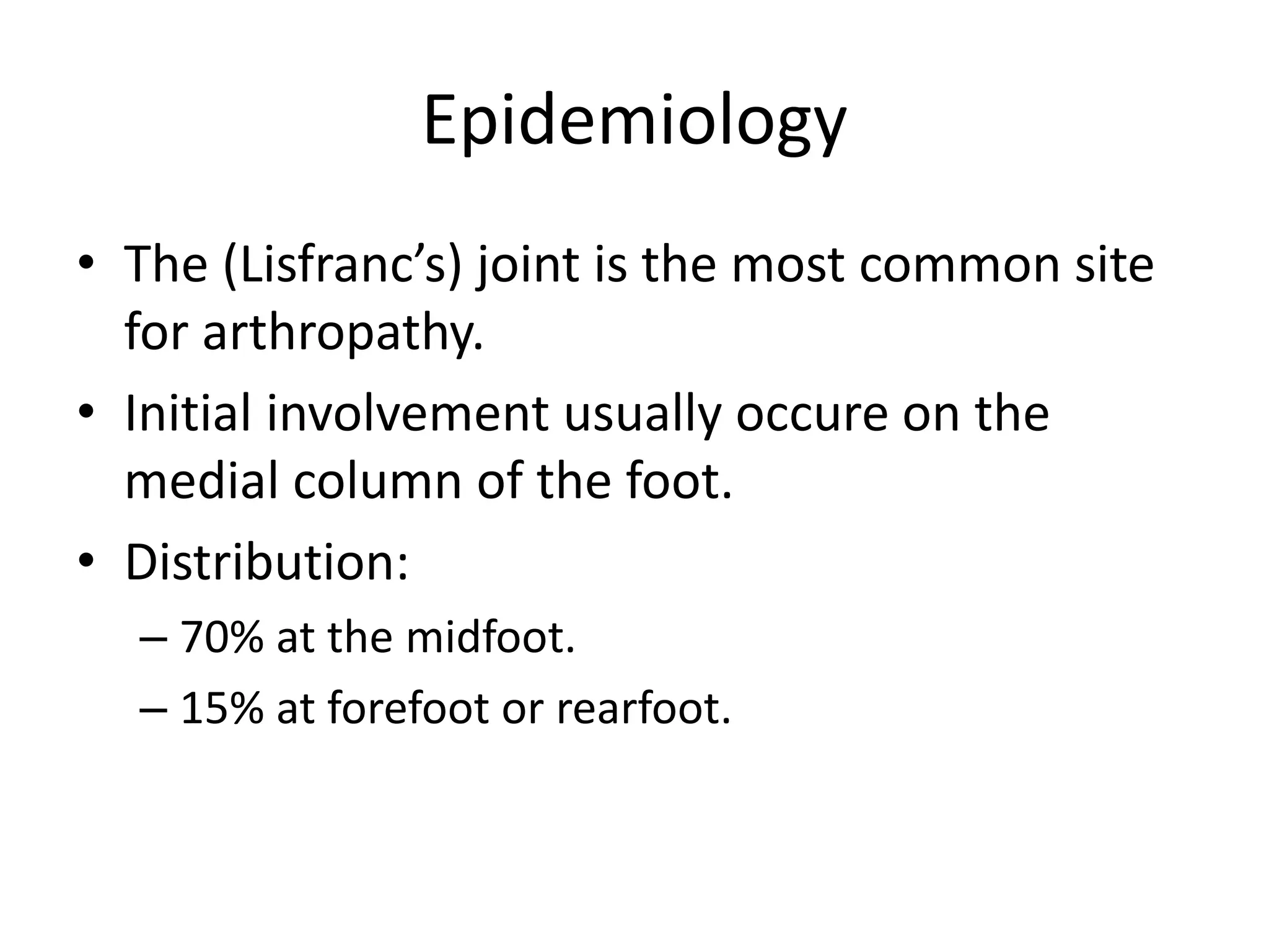 Charcot joint and methods of arthrodesis | PPTX