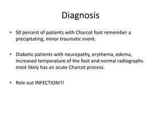 Charcot joint and methods of arthrodesis | PPTX