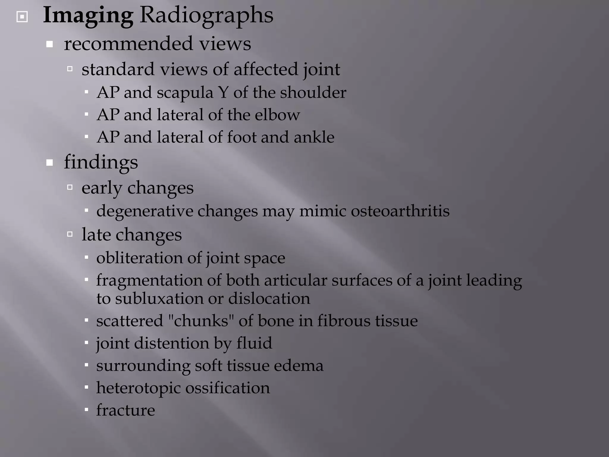 Charcot joint / Neuropathic Joint | PPTX