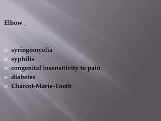 Charcot joint / Neuropathic Joint | PPTX