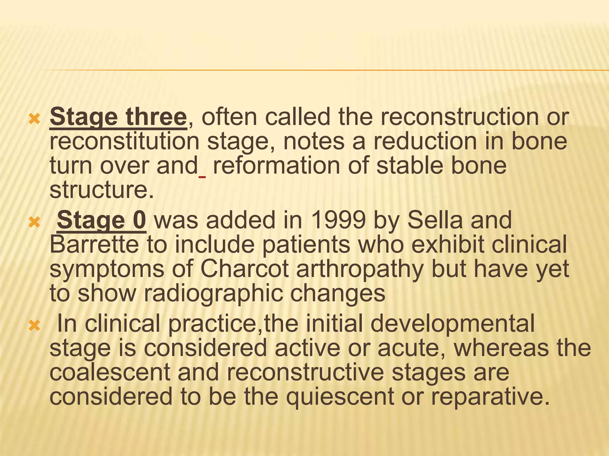 Charcot joint arthropathy and rehabilitation management | PPTX
