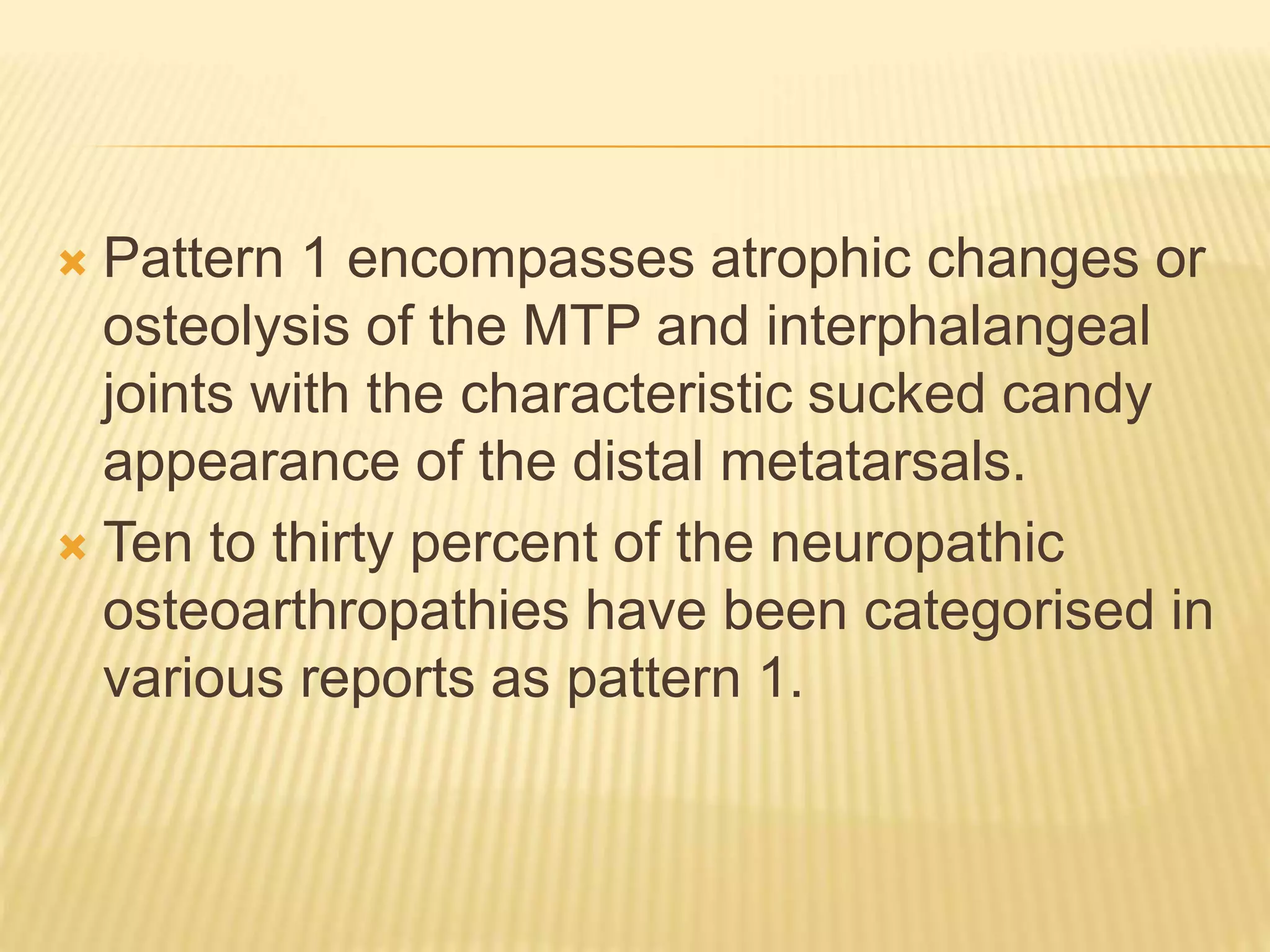 Charcot joint arthropathy and rehabilitation management | PPTX