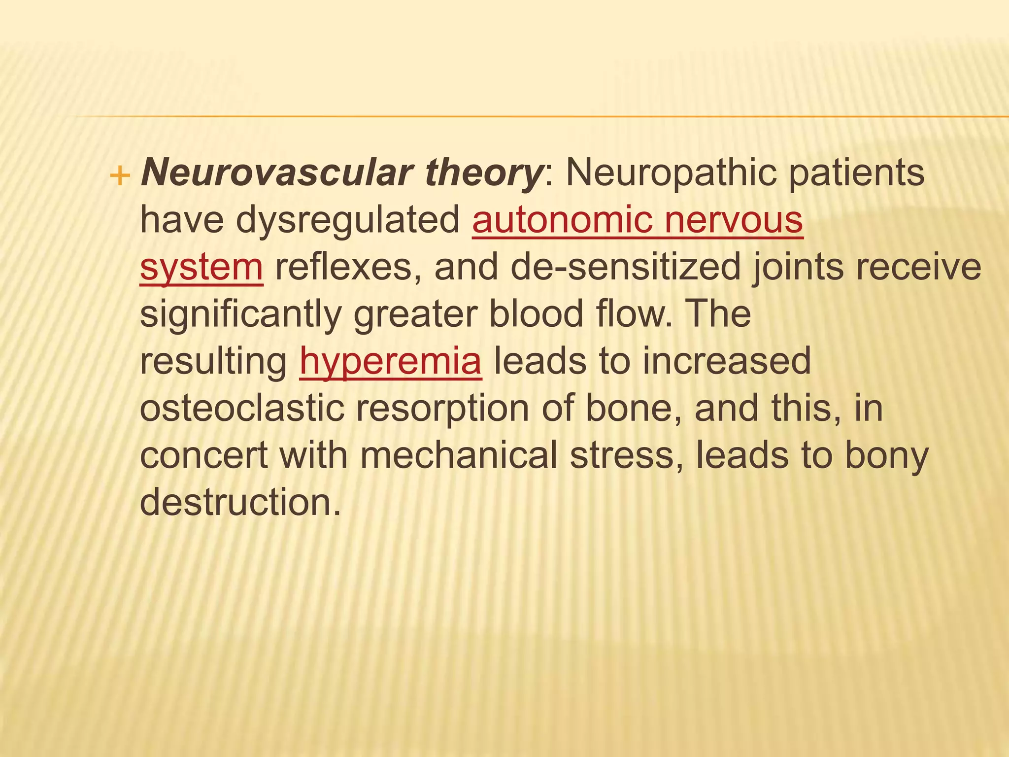 Charcot joint arthropathy and rehabilitation management | PPTX