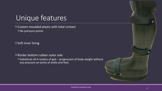 Charcot Restraint Orthotic Walker | PPT