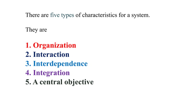 Charcteristics of System | PPTX | Operating Systems | Computer Software ...
