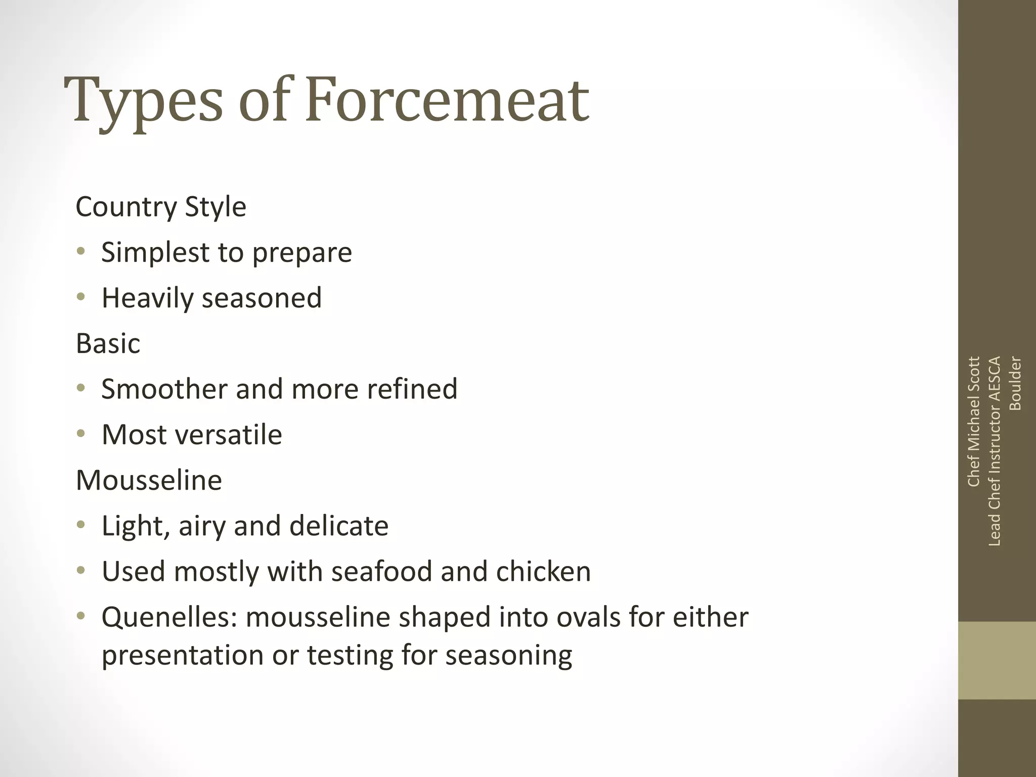 Charcuterie – preserving the hog | PPTX