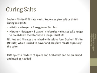 Charcuterie – preserving the hog | PPTX