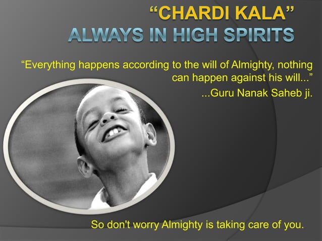 Chardi Kala | PPT