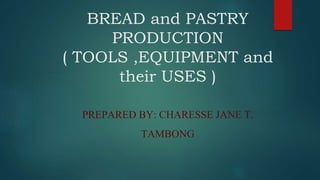 BREAD AND PASTRY | PPTX