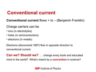Charge current presentation and types of charges | PPT