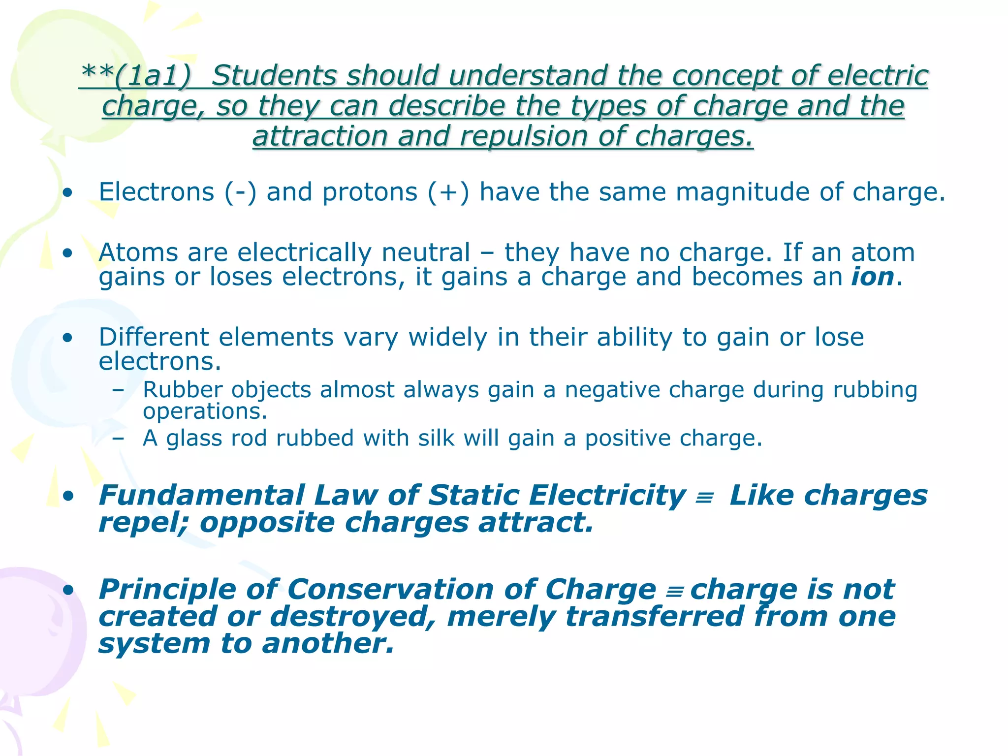 Charge and Coulombs Law.ppt