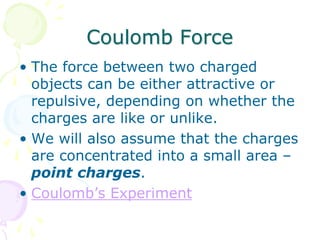 Charge and Coulombs Law.ppt