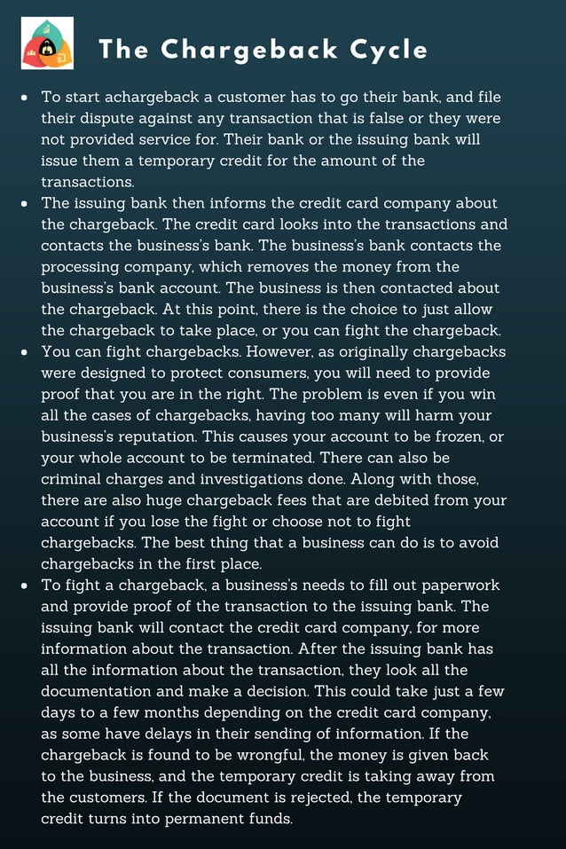 Chargeback cycle | PDF