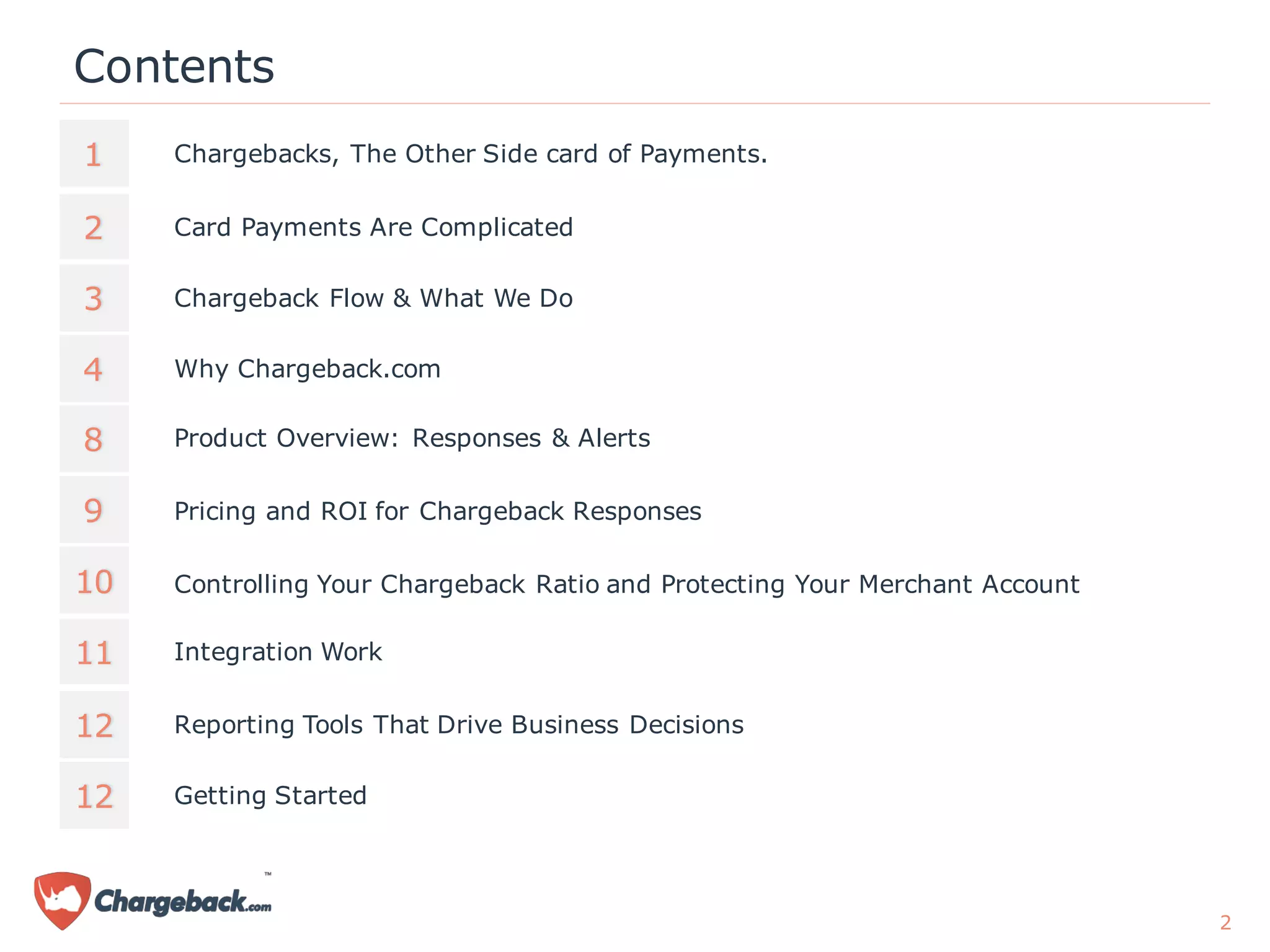 Chargeback Mangement Solutions for Merchants | PDF