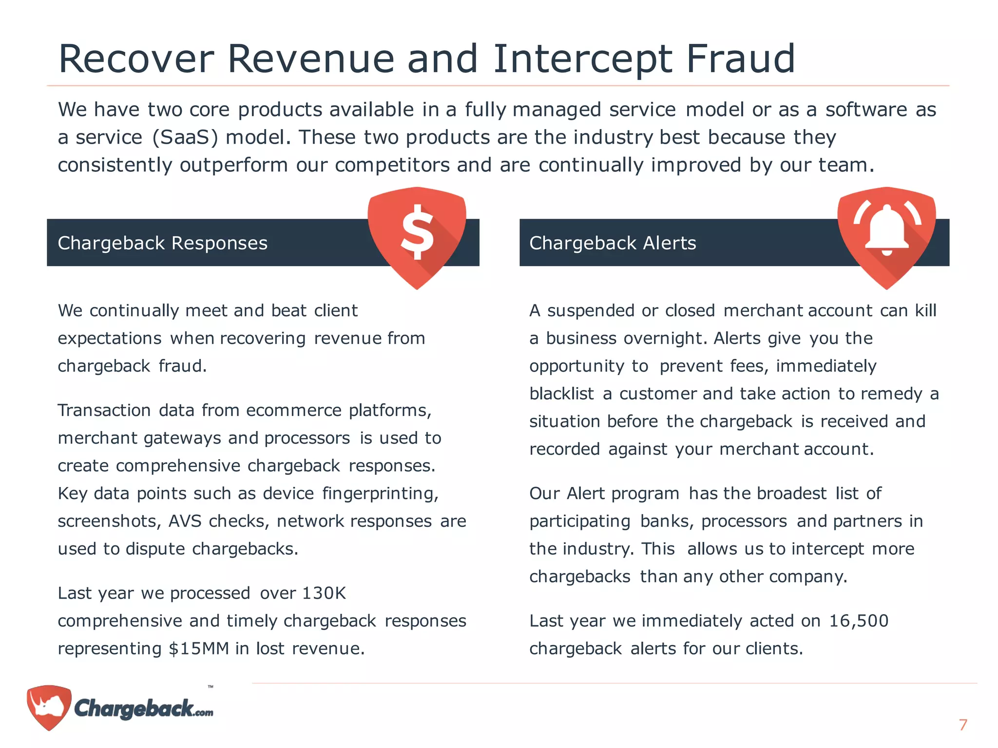 Chargeback Mangement Solutions for Merchants | PDF
