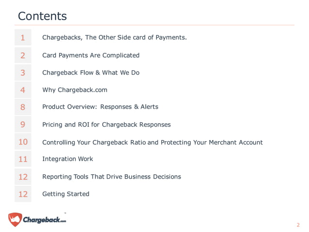 Chargeback Mangement Solutions for Merchants | PDF