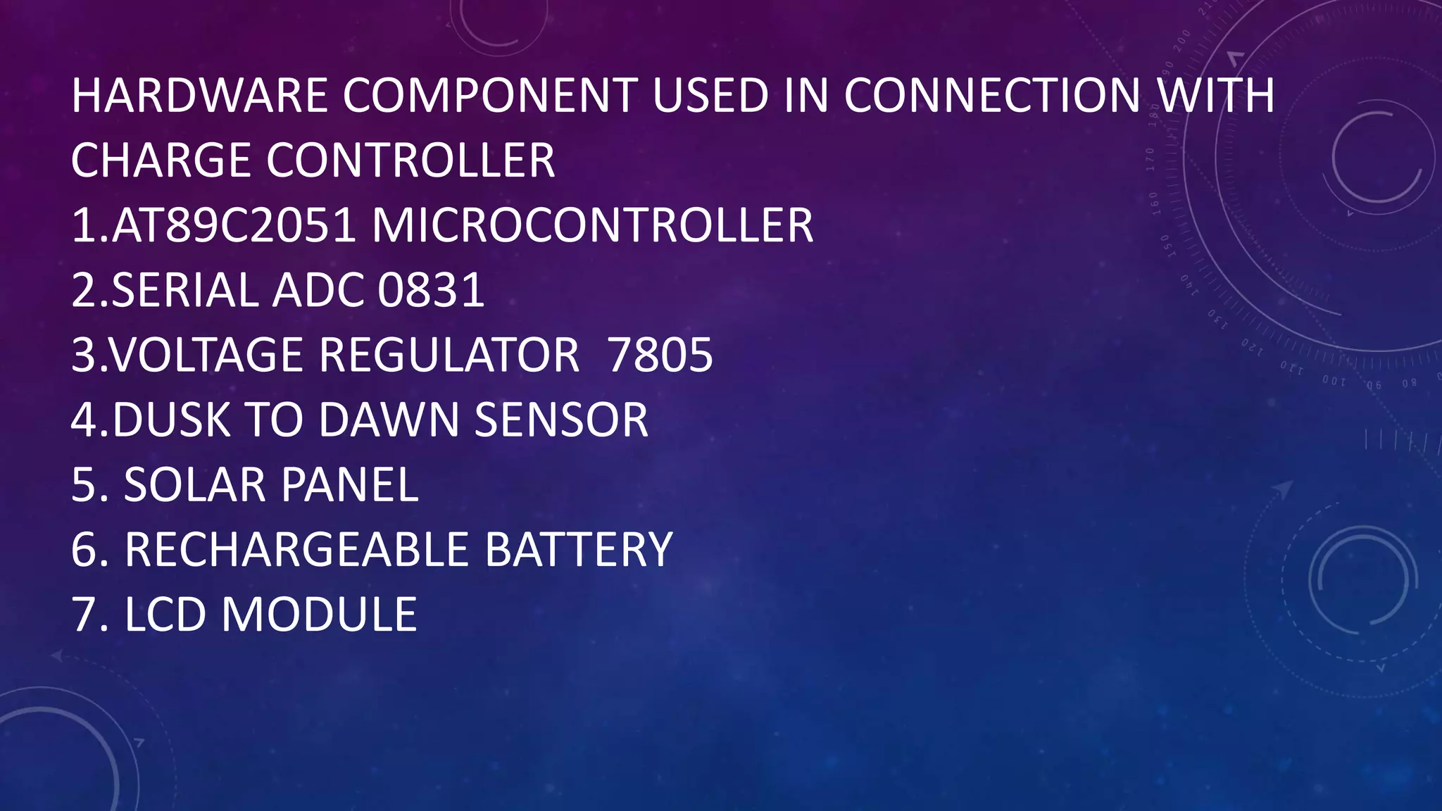 Charge controller | PPTX