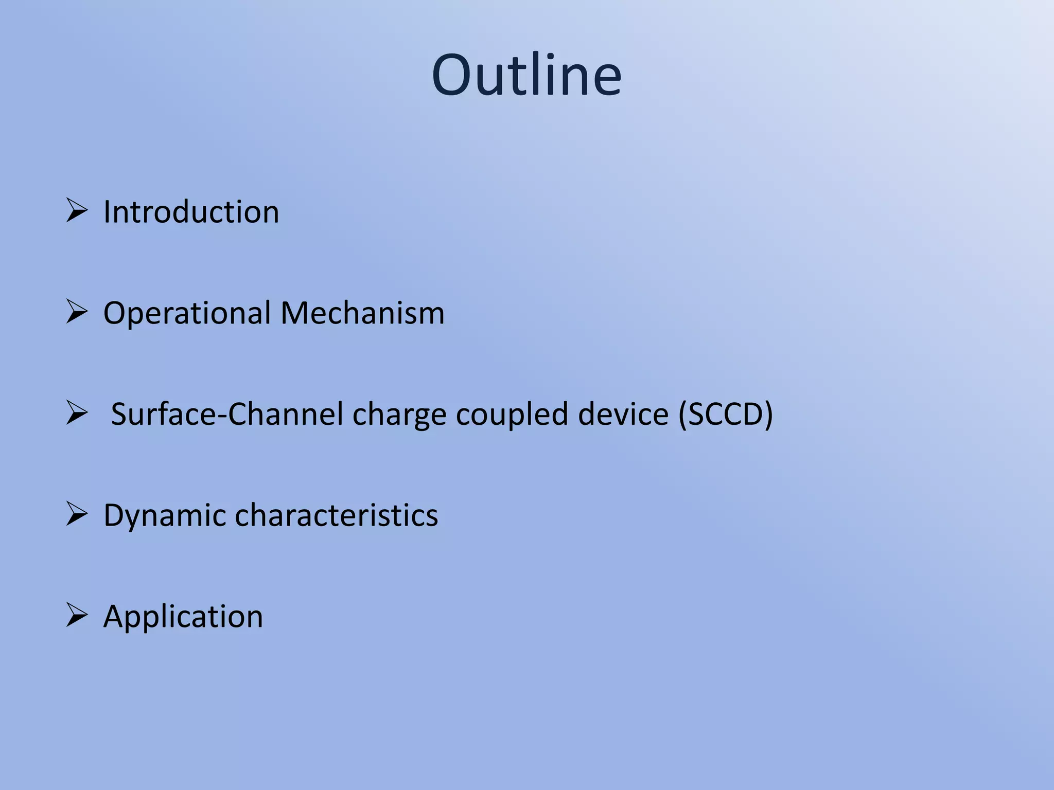 Charge coupled device(ccd) | PPTX