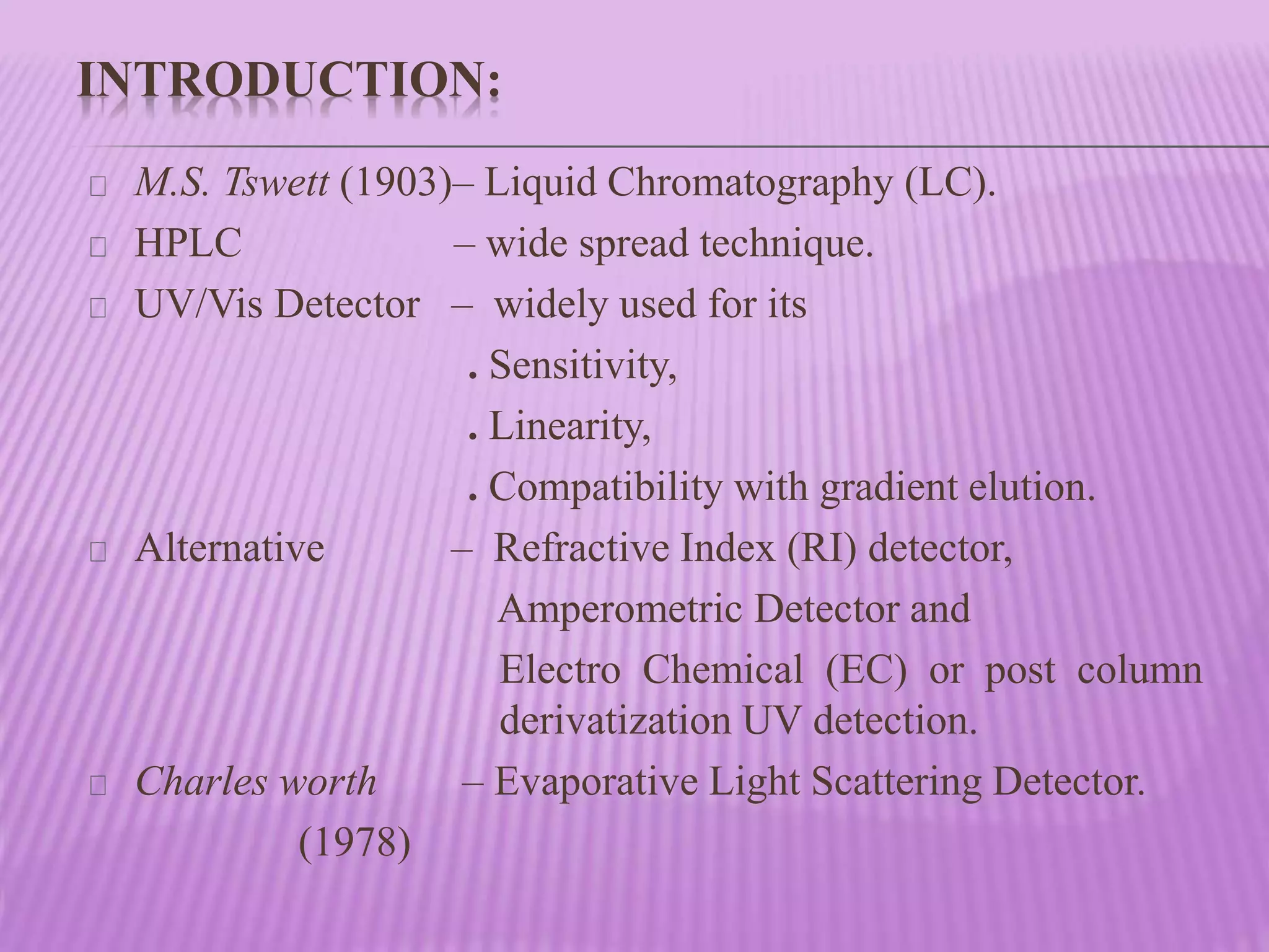 Charged aerosol detector in HPLC.ppt