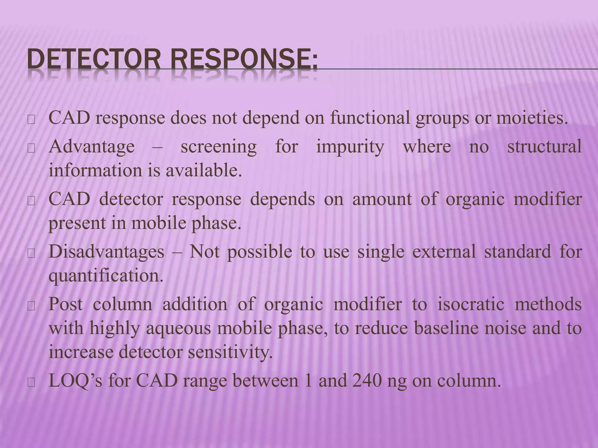 Charged aerosol detector in HPLC.ppt