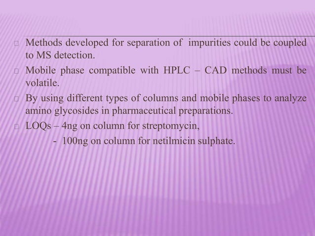 Charged aerosol detector in HPLC.ppt | Pharmaceutical Drugs | Medical ...