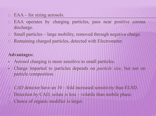 Charged aerosol detector in HPLC.ppt | Pharmaceutical Drugs | Medical ...