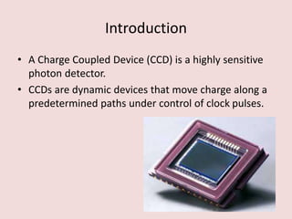 Charged coupled device | PPTX