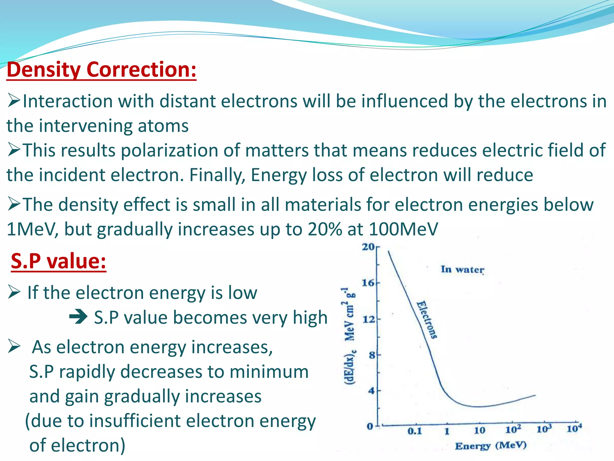 Charged particle interaction with matter | PPTX
