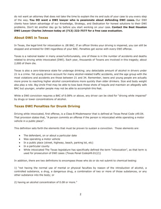 Charged With DWI In Houston? Representation By The Leading Harris ...