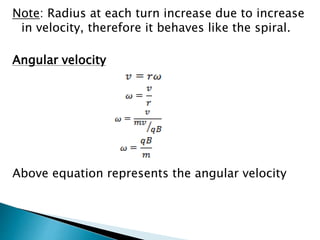 CHARGE PARTICLE ACCELERATORCharge particle accelerator | PPTX | Physics | Science