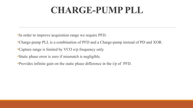 Charge Pump Circuits charge pump circuit | PPTX | Technology & Computing