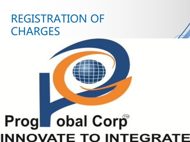 REGISTRATION OF CHARGES COMPANIES ACT, 2013 | PDF | Business | Business ...