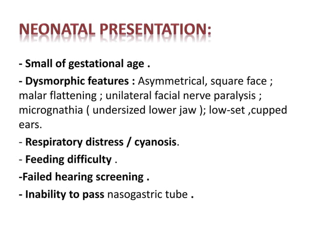 CHARGE SYNDROME.pptx | Ear, Nose and Throat Conditions | Diseases and ...