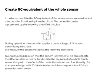 Capacitive Touch Sensor Charge Time | PDF