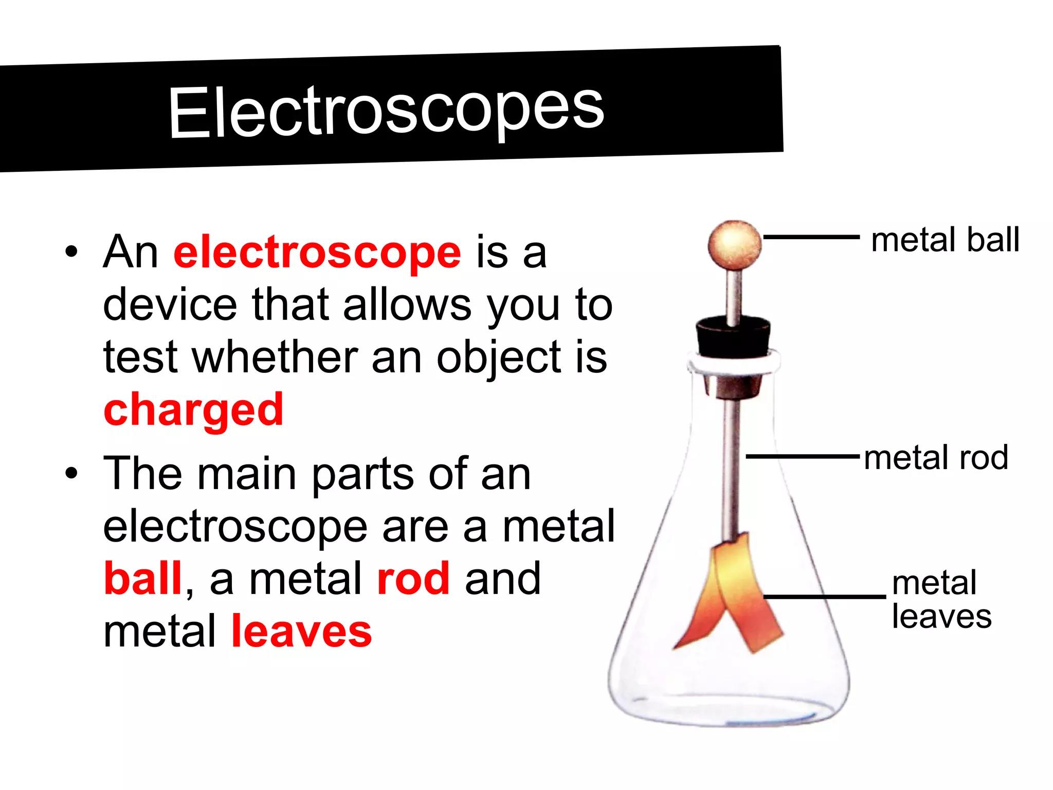 Charging and Discharging Objects | PPT