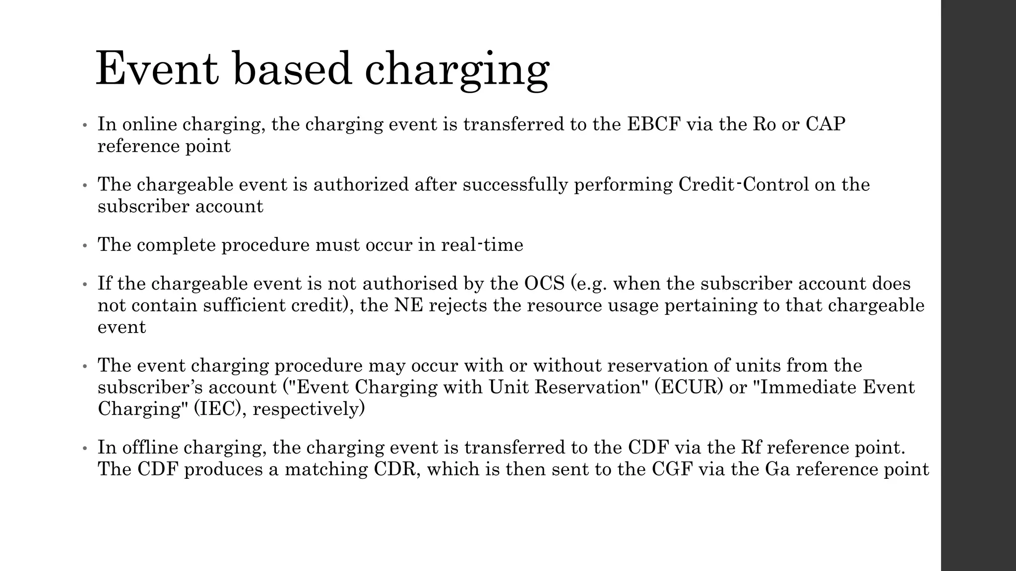 Charging architecture and principles | PPTX