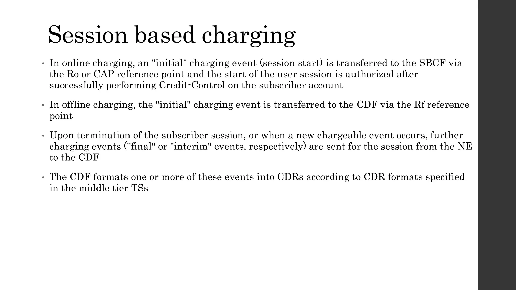 Charging architecture and principles | PPTX