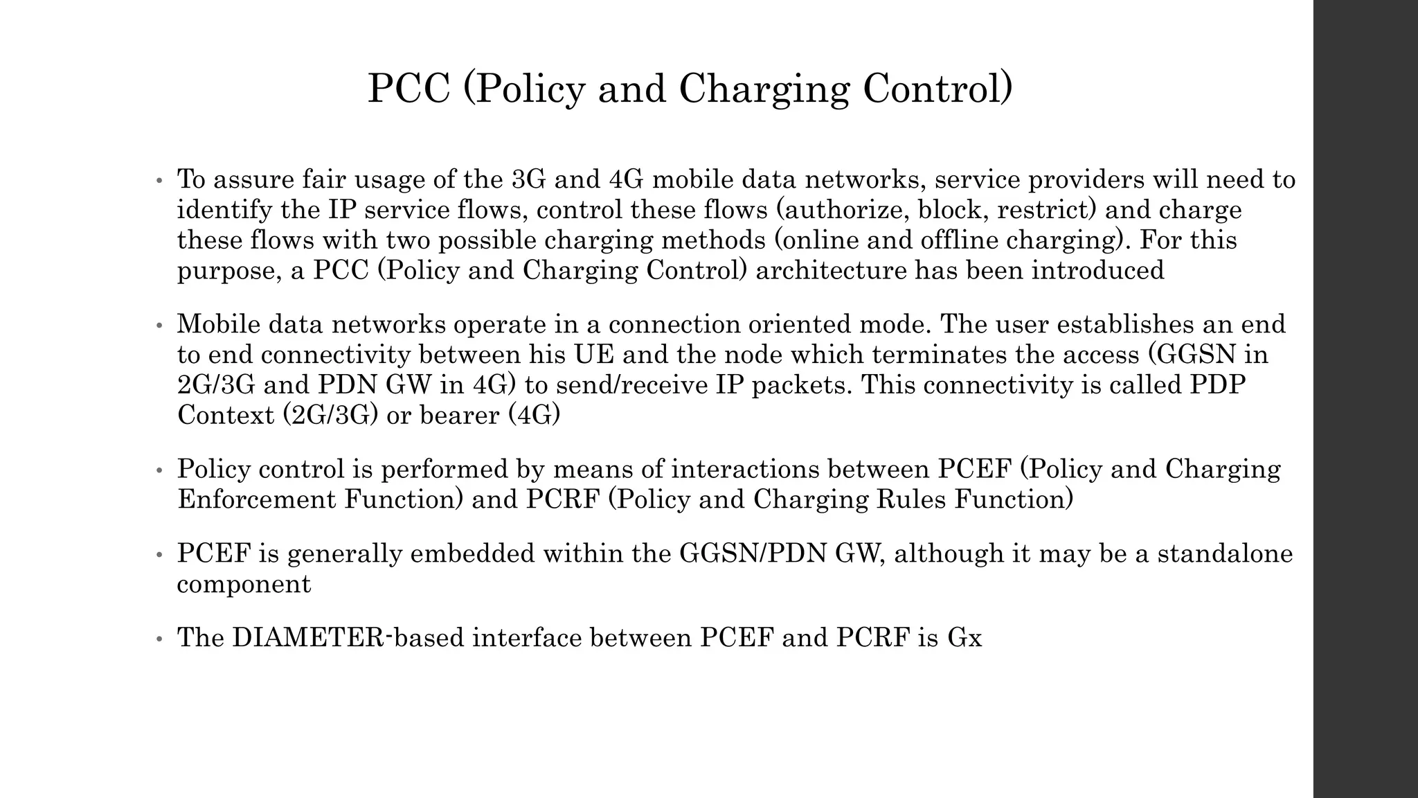 Charging architecture and principles | PPTX