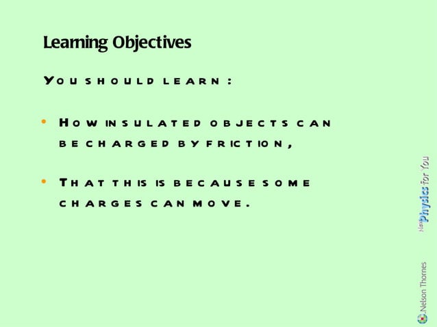 Charging by friction | PPT | Physics | Science