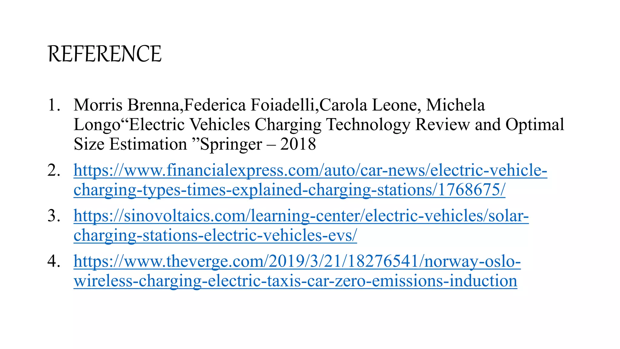 Charging in electric vehicles(ev) | PPTX
